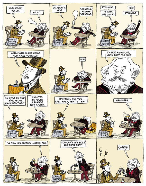 Vida y legado de Karl Marx en formato comic | Vórtice